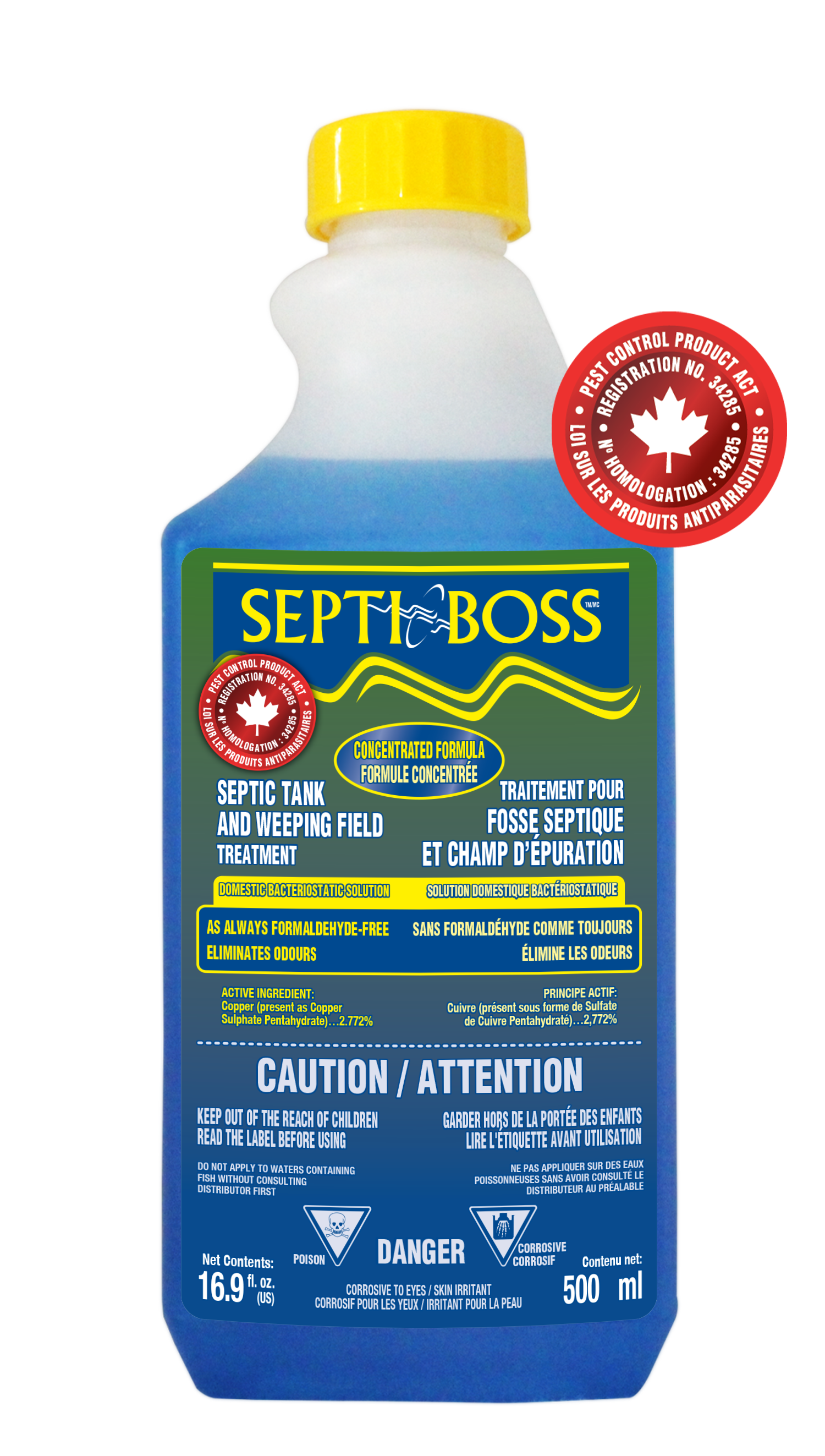 BOSS TECHNOLOGY - Septic Tank & Weeping Field Treatment (Concentrated ...